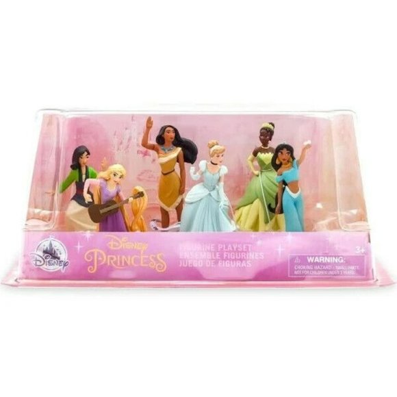Disney | Toys | Disney Princess Figure Set 6 Pieces Exclusive | Poshmark